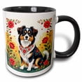 3drose, Adorable Magic Dog Decorated with Flowers. Be Strong and Happy ...