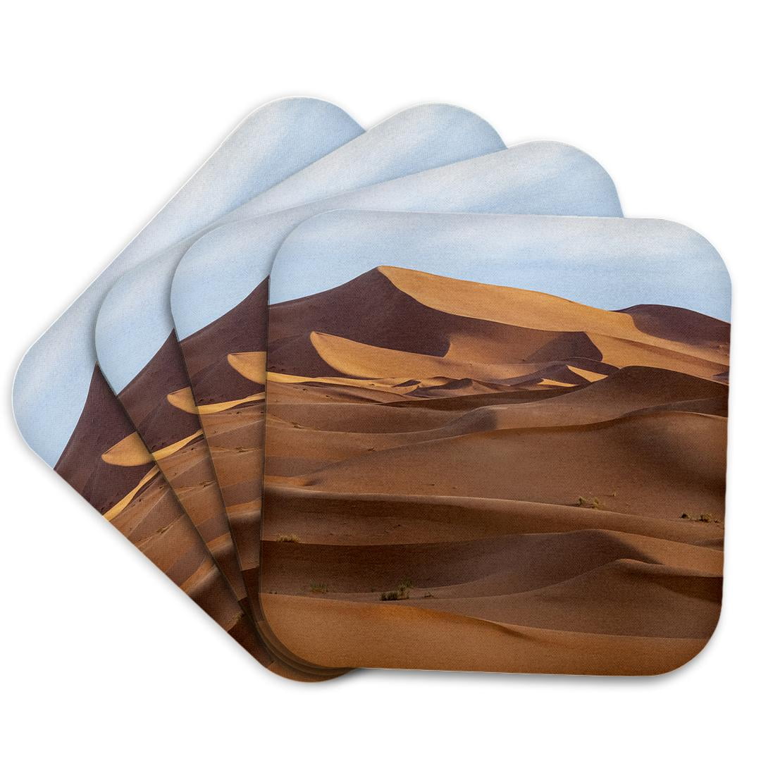 3drose, Africa, Erg Chebbi, Morocco. Desert Landscape., Set of 4 ...