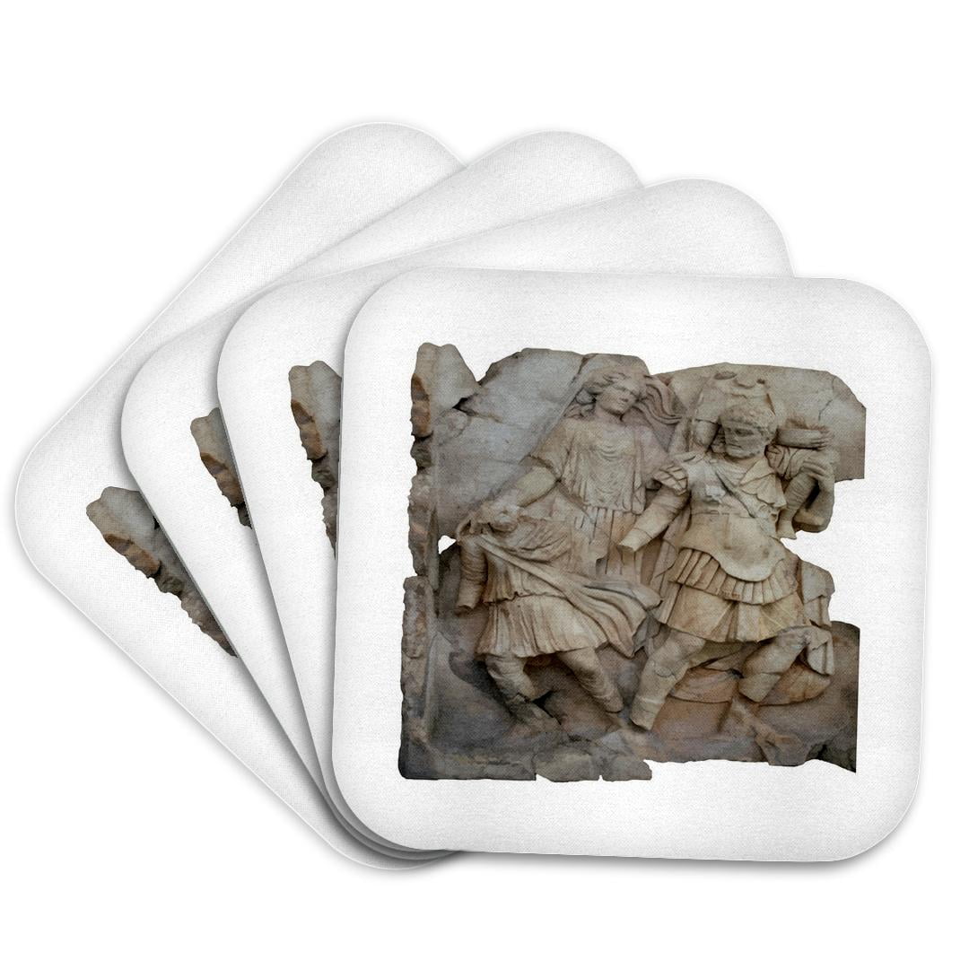 3drose, Aineas Flight from Troy Aphrodisias Sebastion Relief Vector Art ...
