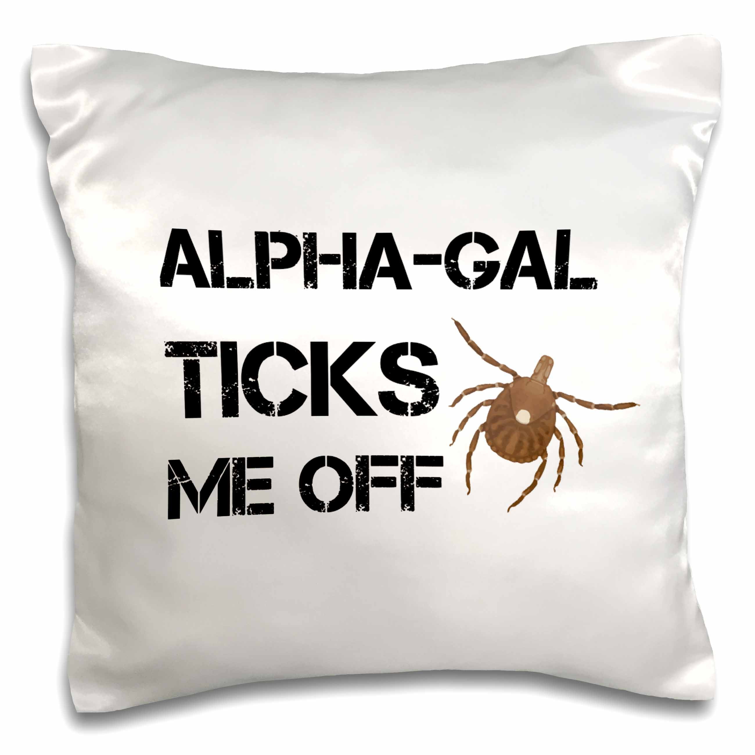 3drose, Alpha-gal Ticks Me Off with Photo of Lonestar Tick on White ...