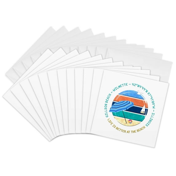 3drose, American Beaches - Gillson Beach, Wilmette, Illinois Summer ...