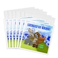 3drose, Animals on Ark, Noahs Ark, 6 Greeting Cards with Envelopes ...