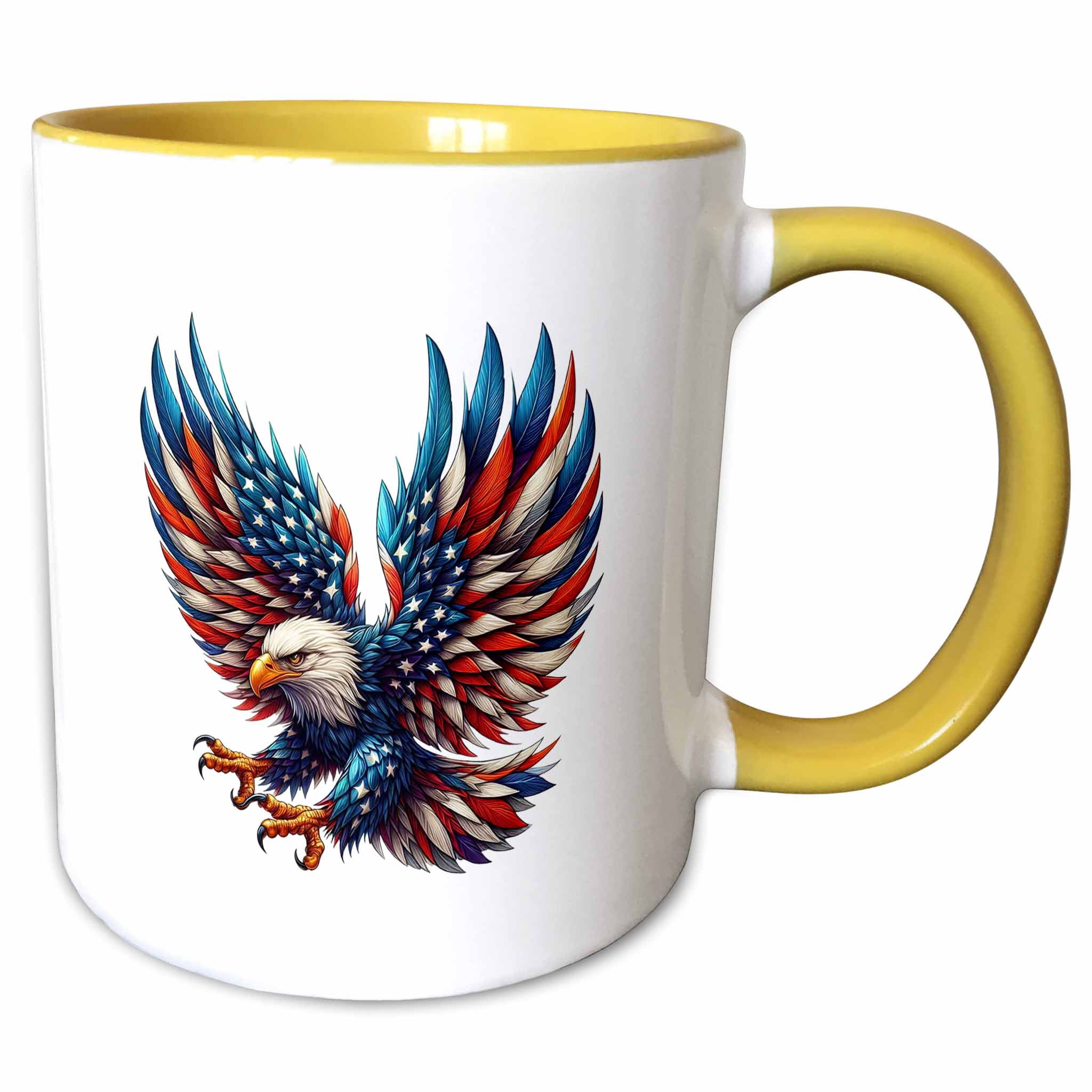 3drose, Attacking American Eagle, the Usa Flag. Chic Memorial Day Art ...