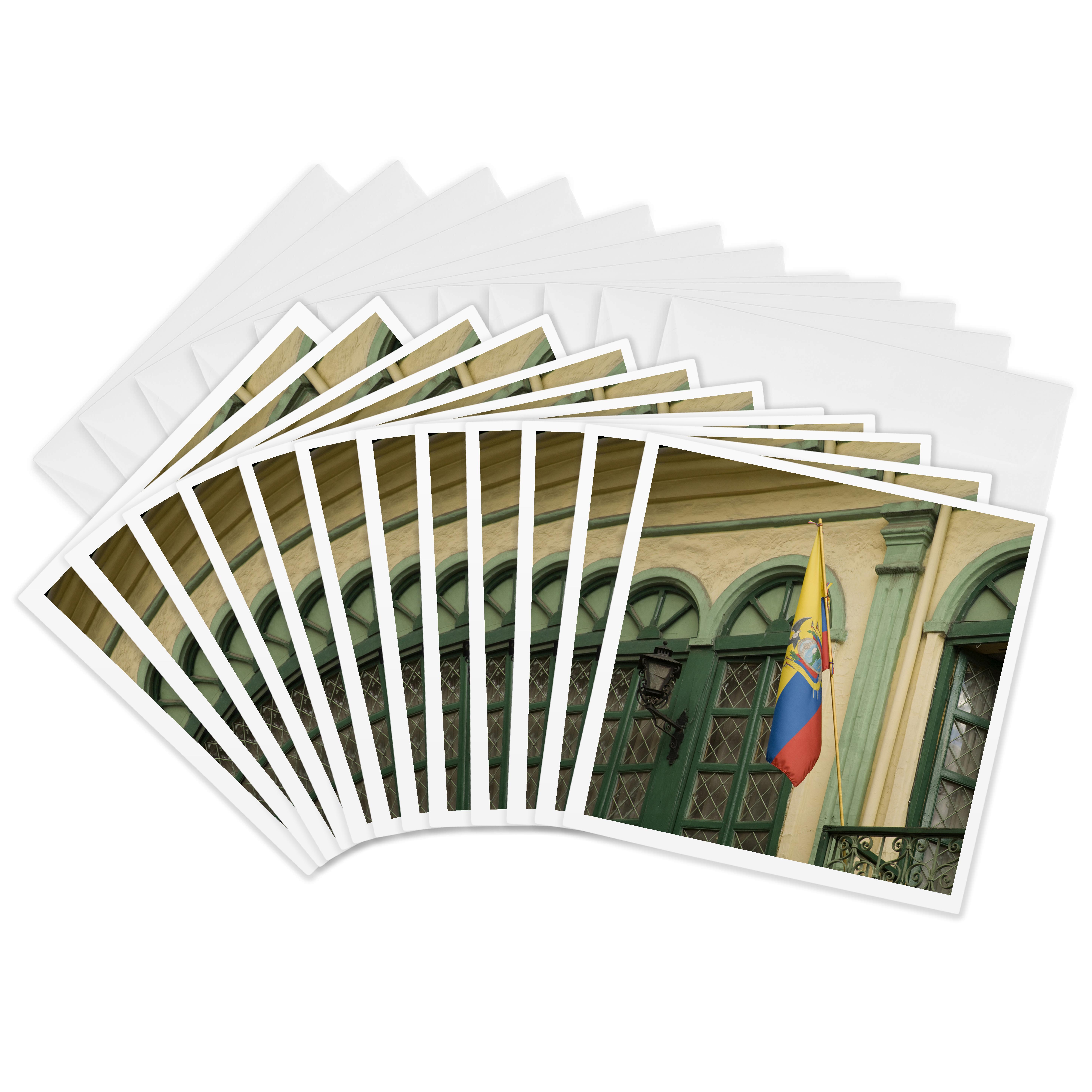 3drose, Balcony with Ecuadorian Flag, Cuenca, Ecuador - Sa07 Jme0372 ...