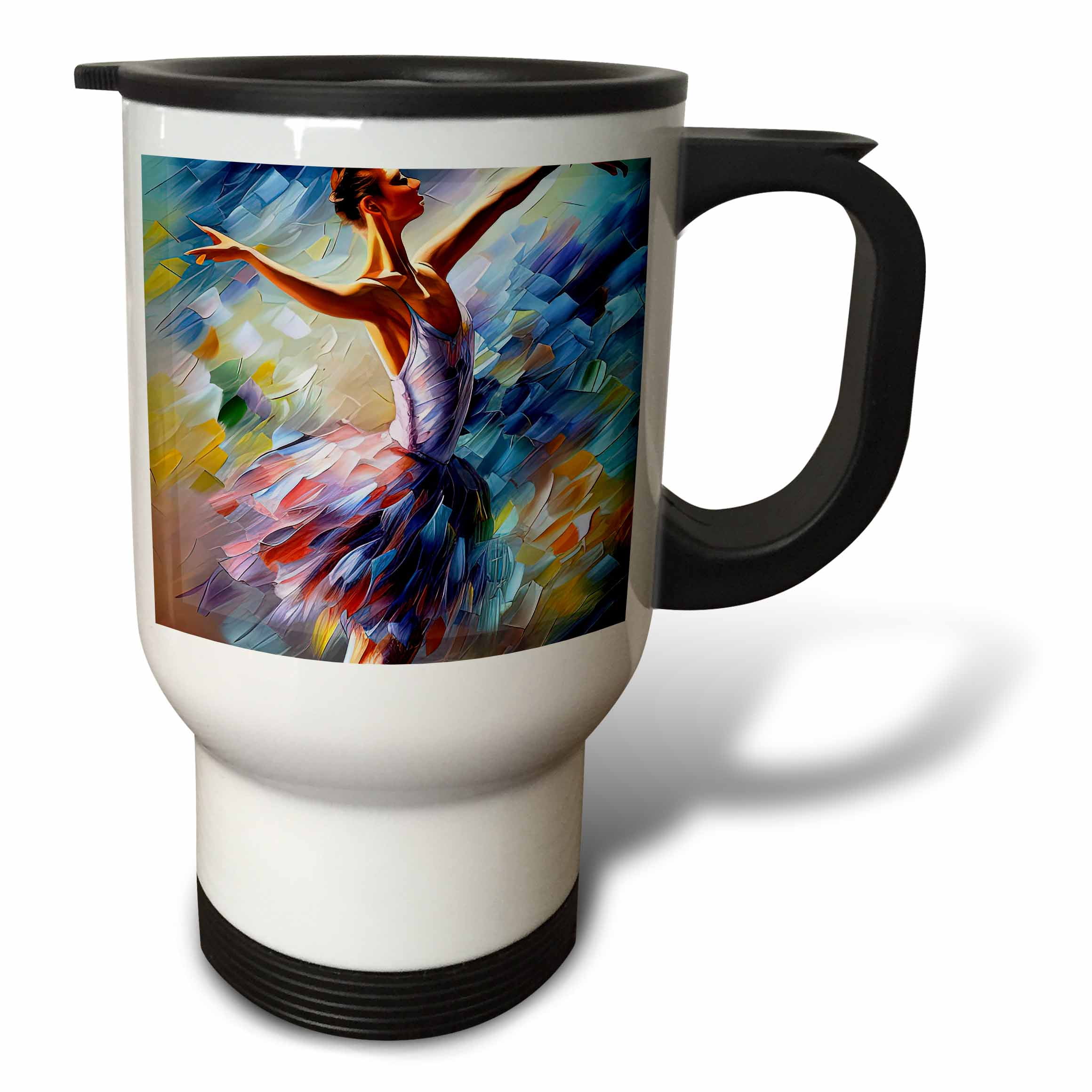 3drose, Ballet Digital Art - Ballerina Dancing. Moving Colors. Funny ...