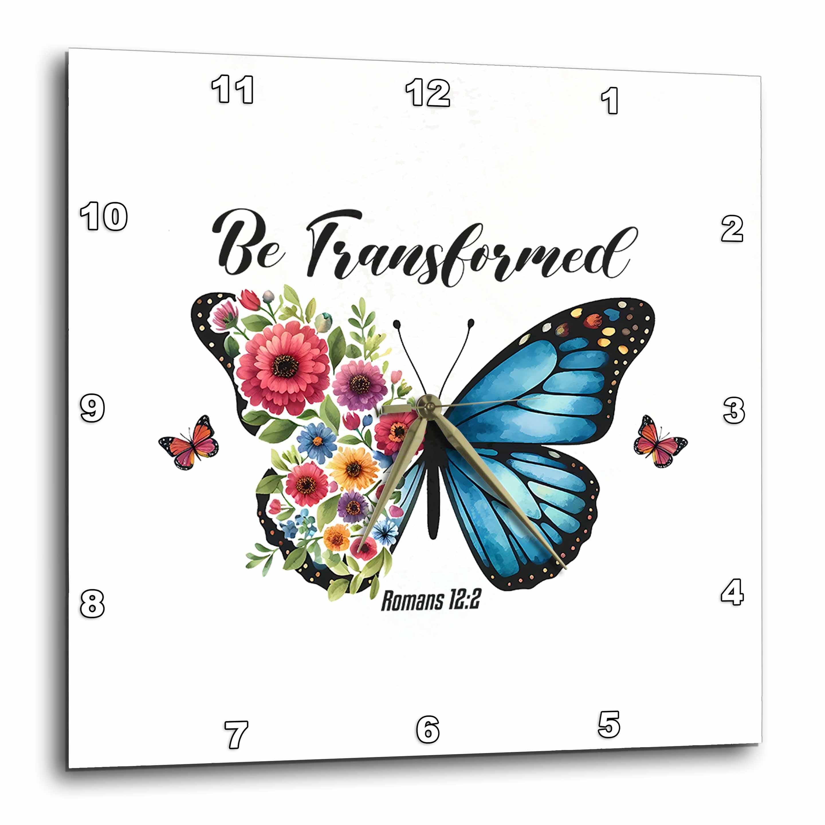 3drose, Be Transformed Text, and Image of a Butterfly, Flowers ...