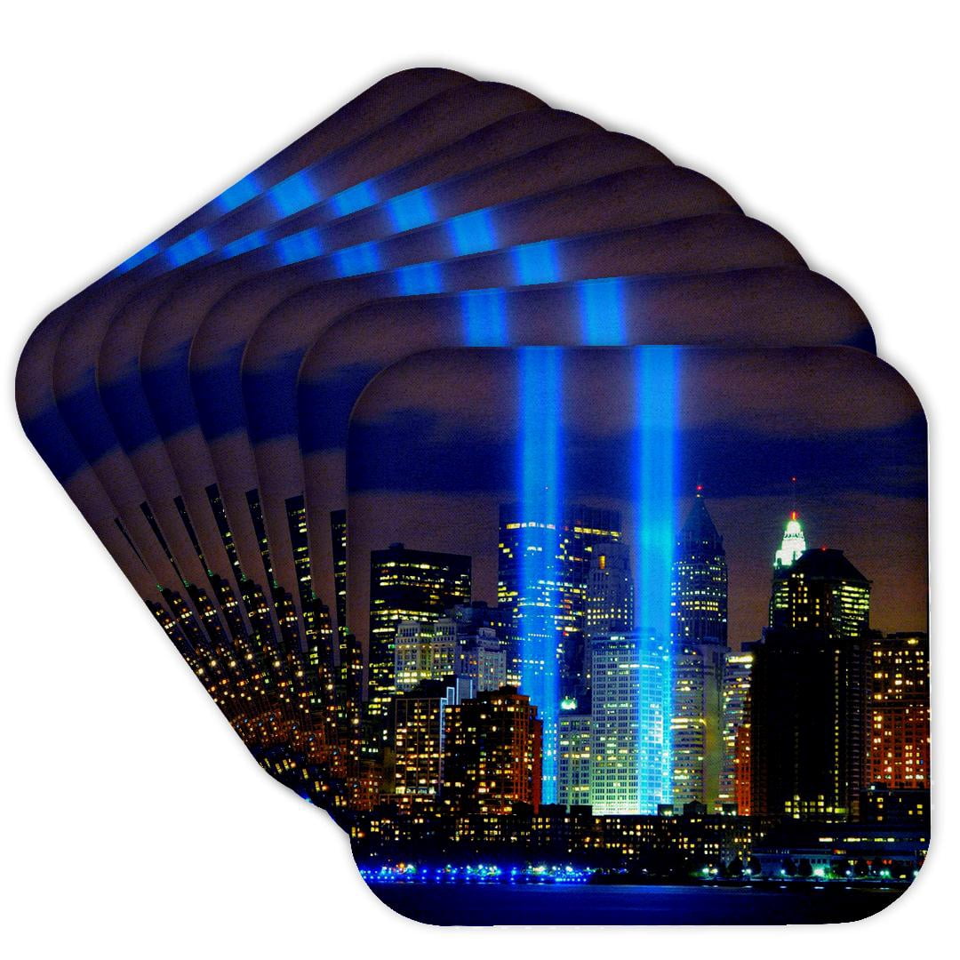 3drose, Beautiful Photograph of the Twin Towers 911 Memorial Lights ...