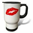 3drose, Beautiful Powerful Red Lipstick Kiss Isolated, 14oz Stainless ...