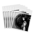 3drose, Beautiful Woman Aztec Look with Symbol Back in Grays and Blacks ...