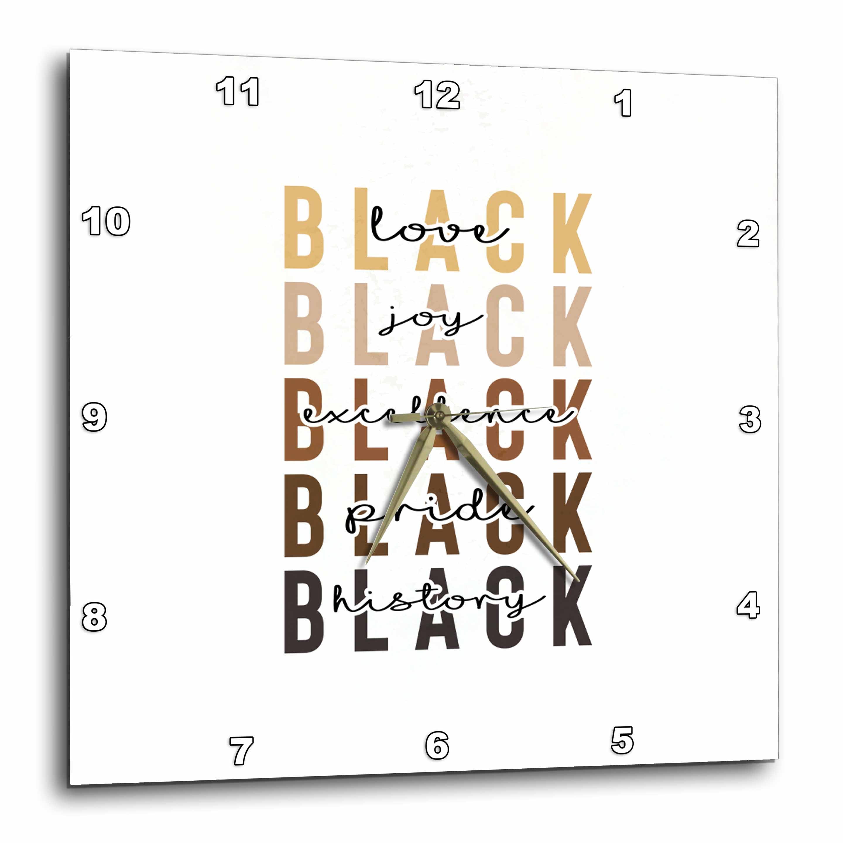 3drose, Black Love, Joy, Excellence, Pride, History Typography Art ...