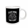 3drose, Black Smoke Matters. Funny, Cool, Chic Art Gift for a Trucker ...