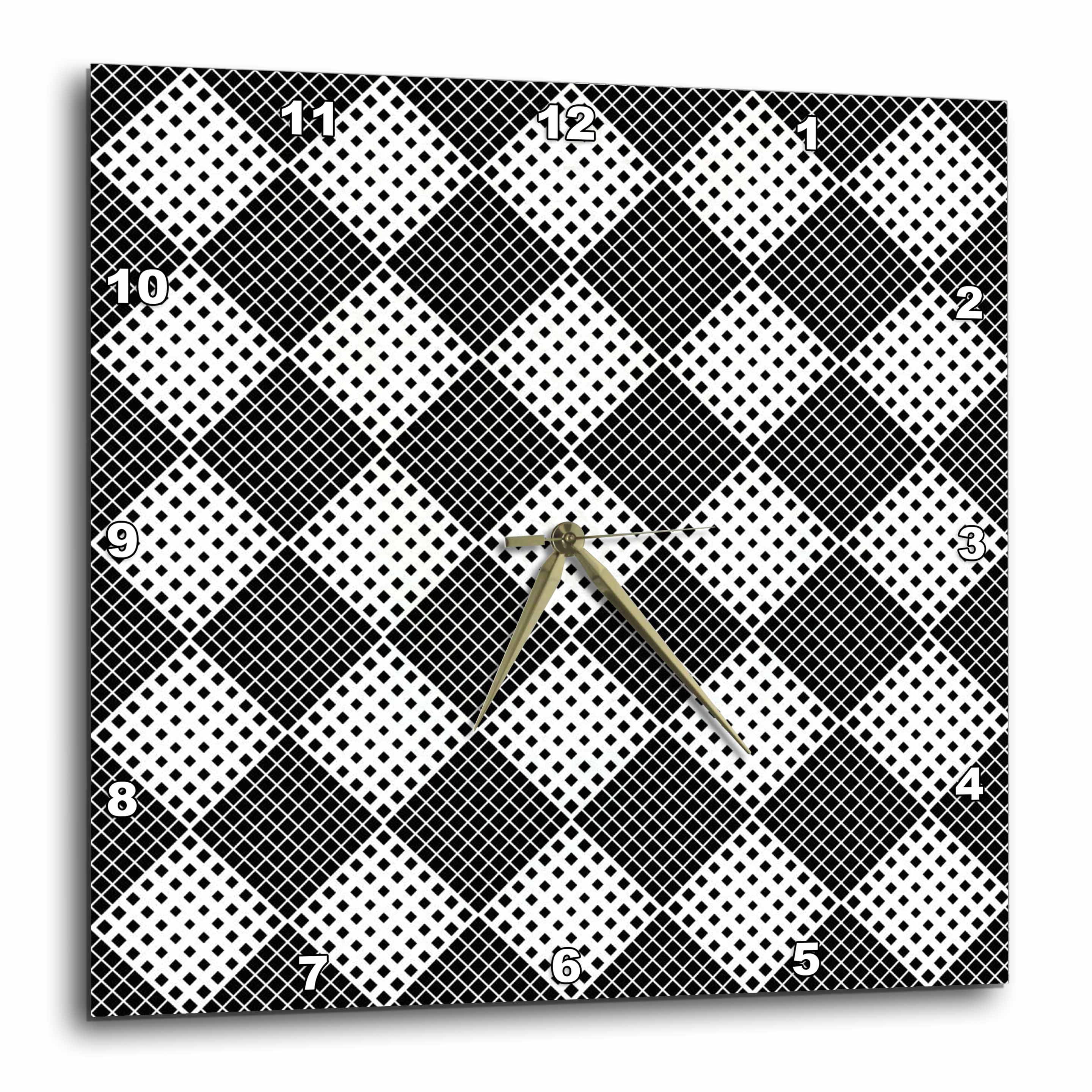 3drose, Black and White Seamless Diagonal Square Pattern Background ...