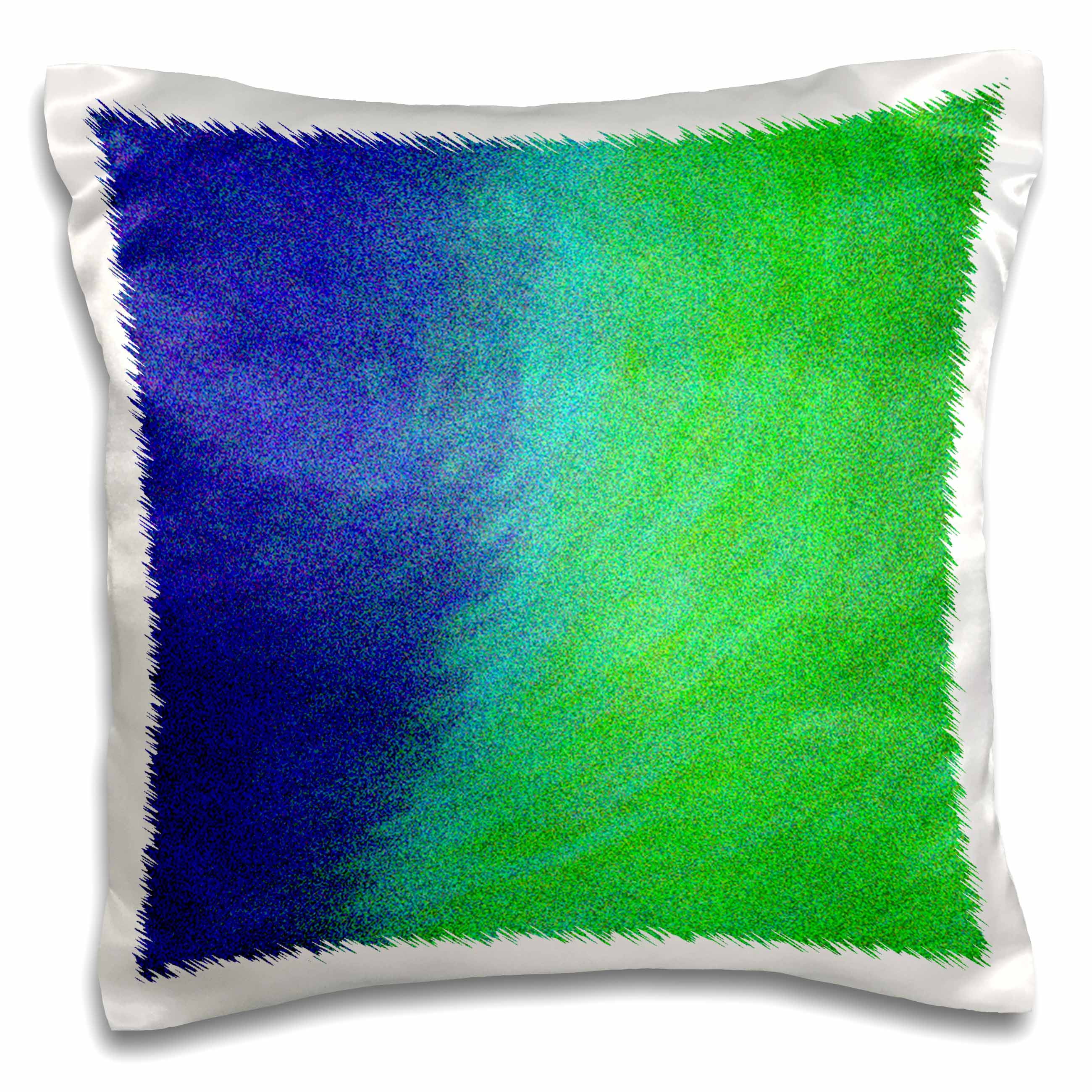 3drose, Blue Green Eclipse, 16x16 inch Pillow Case - Walmart.com