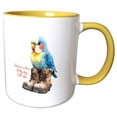 3drose, Blue Parrot Sits on Boots. Autumn Birds. Funny and Cool Art ...
