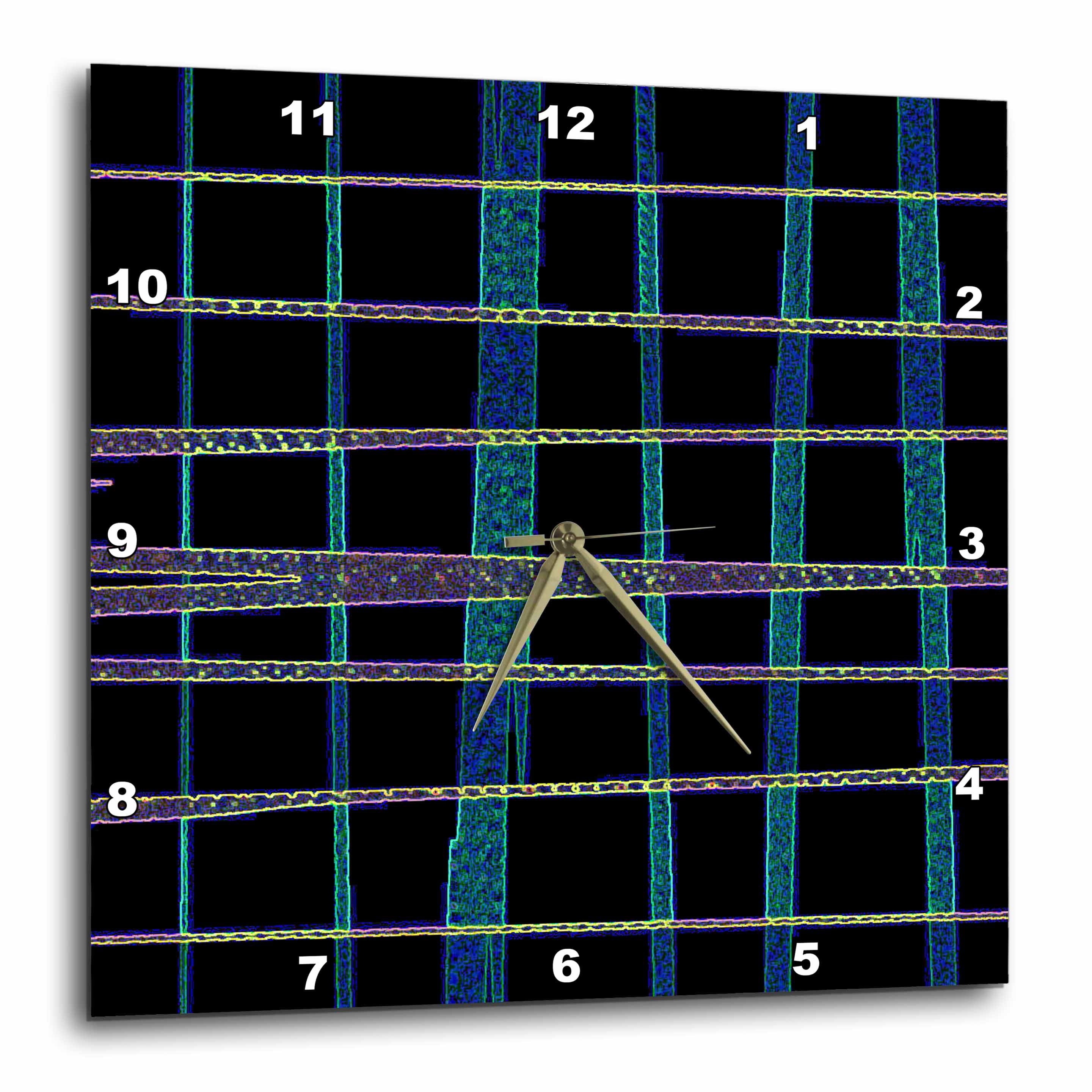 3drose, Blue, Purple, and Black Glass Effect Criss Cross Pattern, 15x15 ...