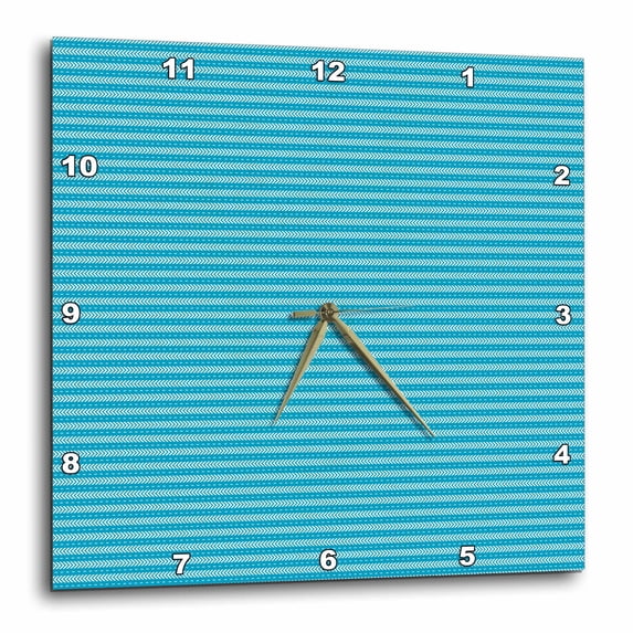 3drose, Blue and White Herringbone and Stripes Pattern, 13x13 Wall ...
