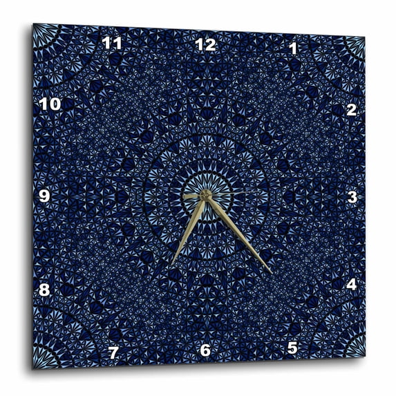 3drose, Bohemian Abstract Oriental Blue Curved Shape Pattern Background ...