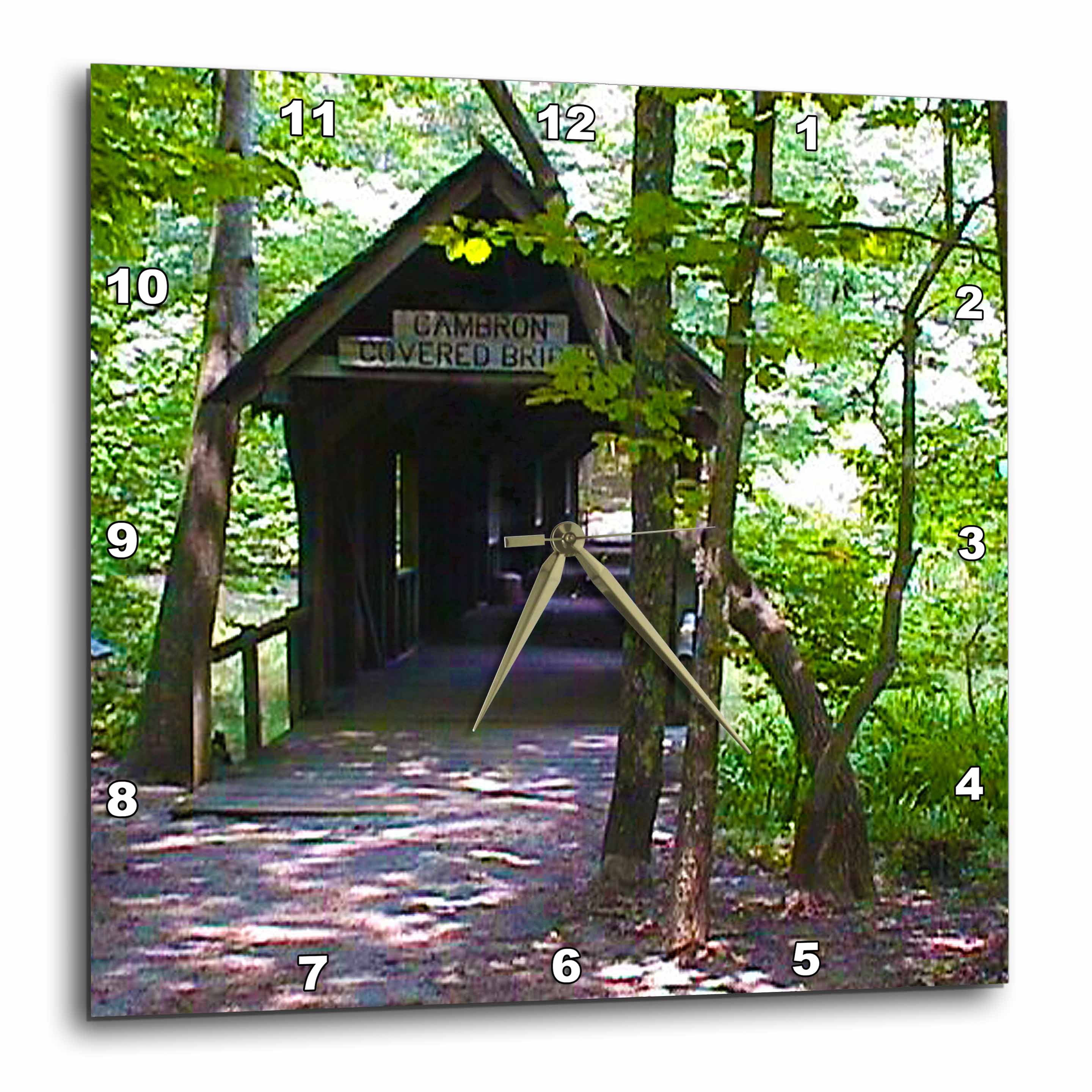 3drose, Cambron Covered Bridge, Madison County Nature Trail, Huntsville ...