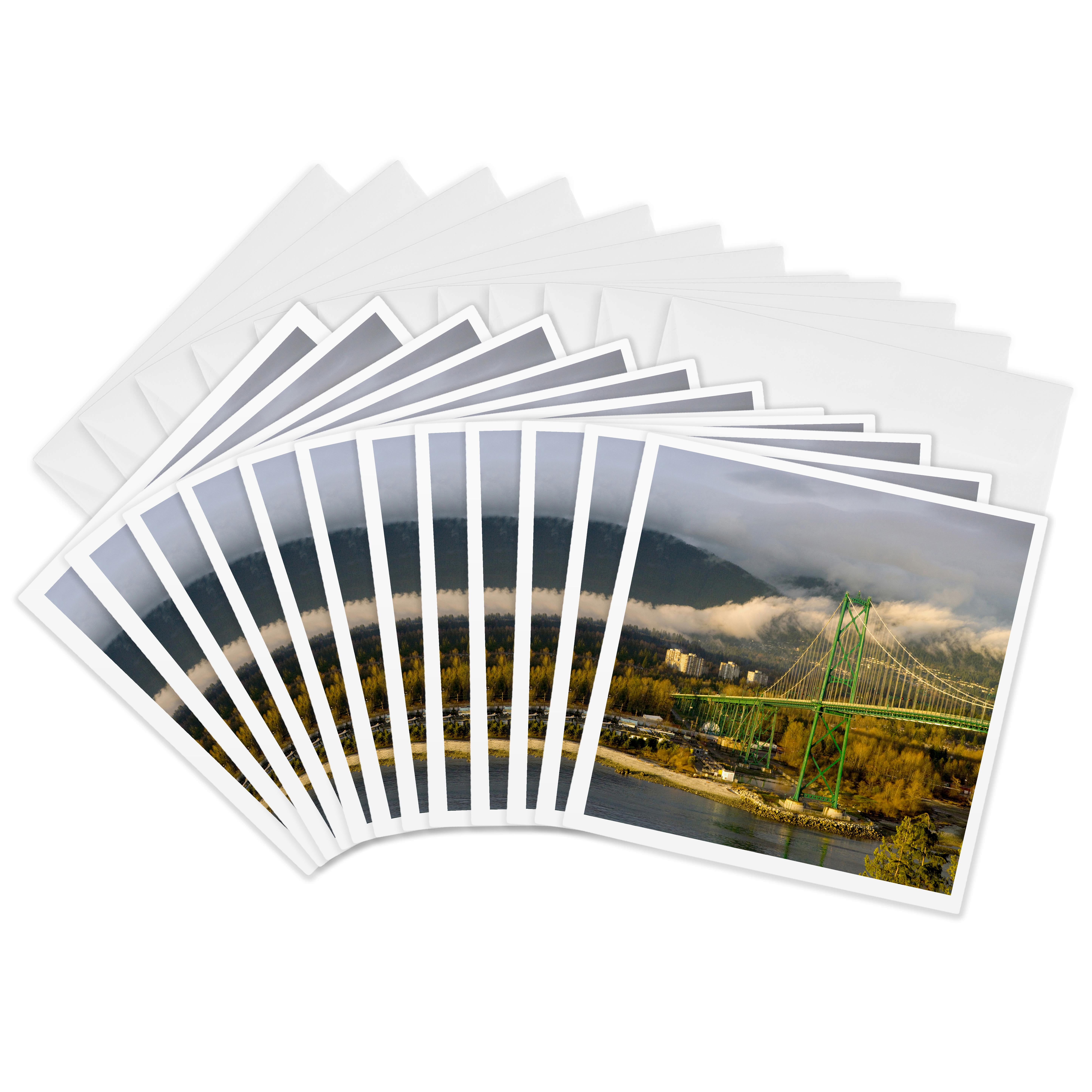 3drose, Canada, British Columbia, Vancouver, Lions Gate Bridge-cn02 ...