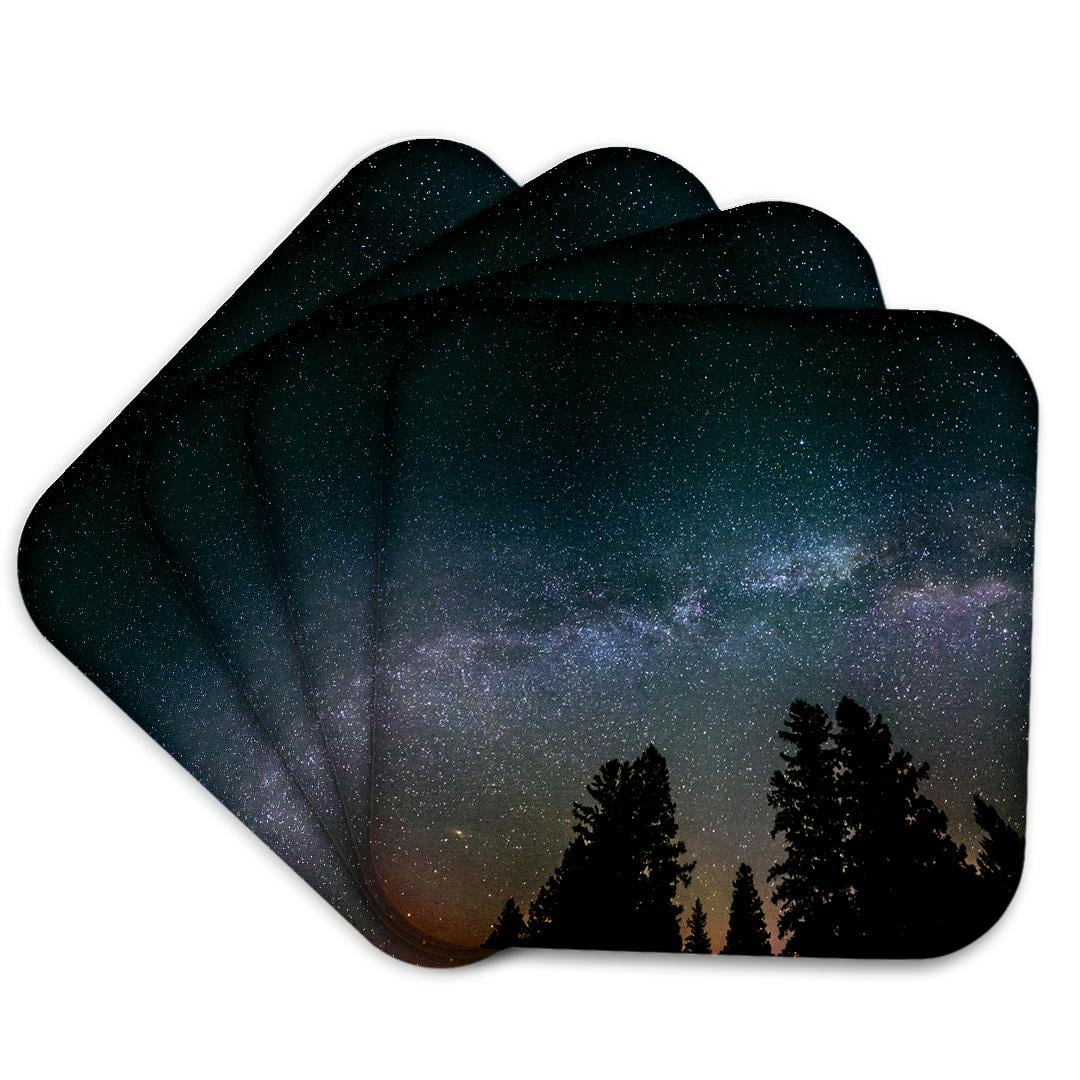 3drose, Canada, Manitoba, Milky Way Galaxy and Starry Night with White ...