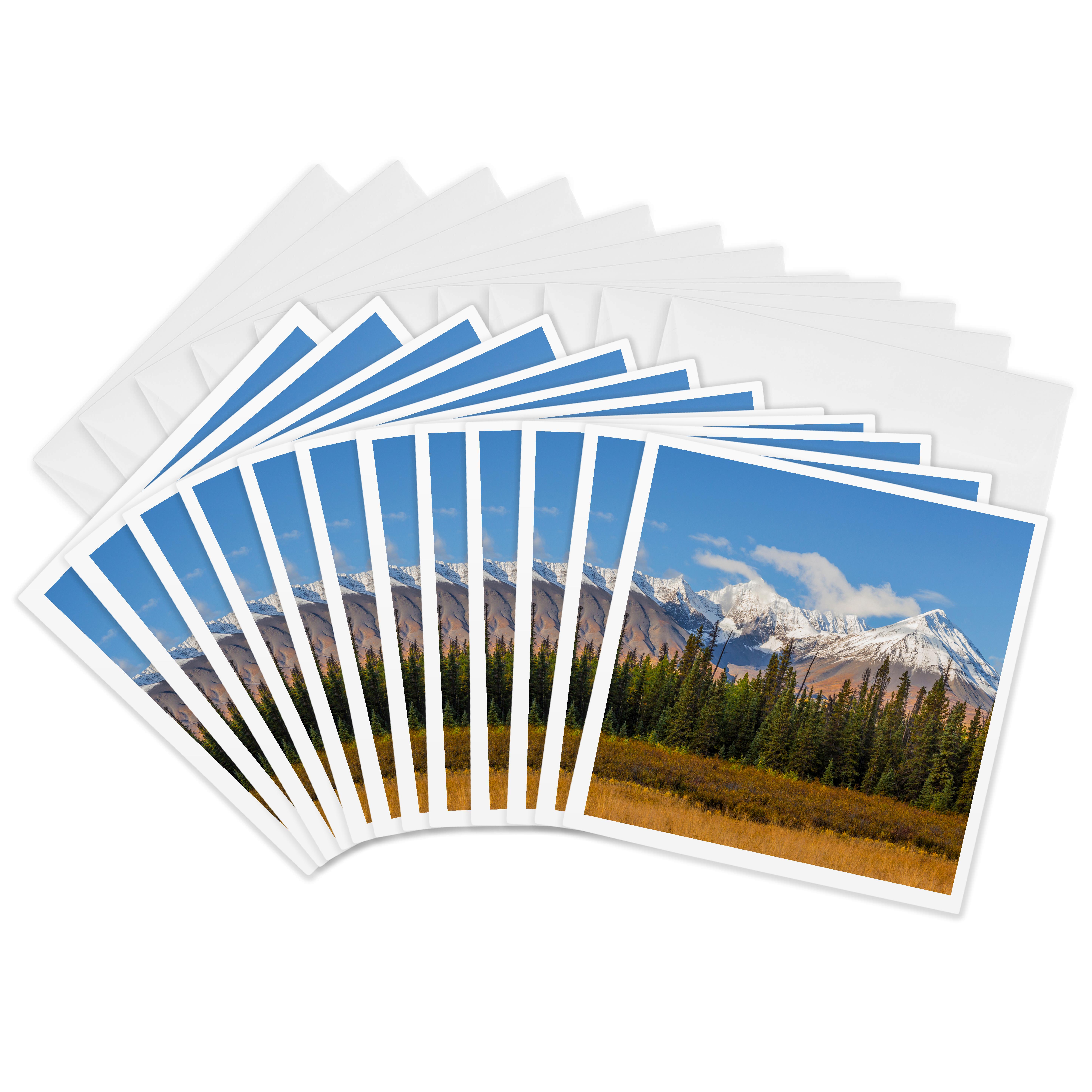 3drose, Canada, Yukon, Kluane National Park. Panorama of St. Elias ...