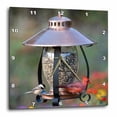 3drose, Carolina Chickadee Northern Cardinal Male on Copper Lantern ...