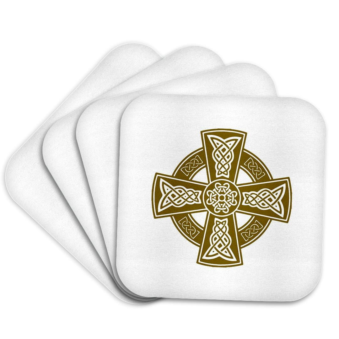 3drose, Celtic High Cross Decorative Knotwork Isolated on White, Set of ...