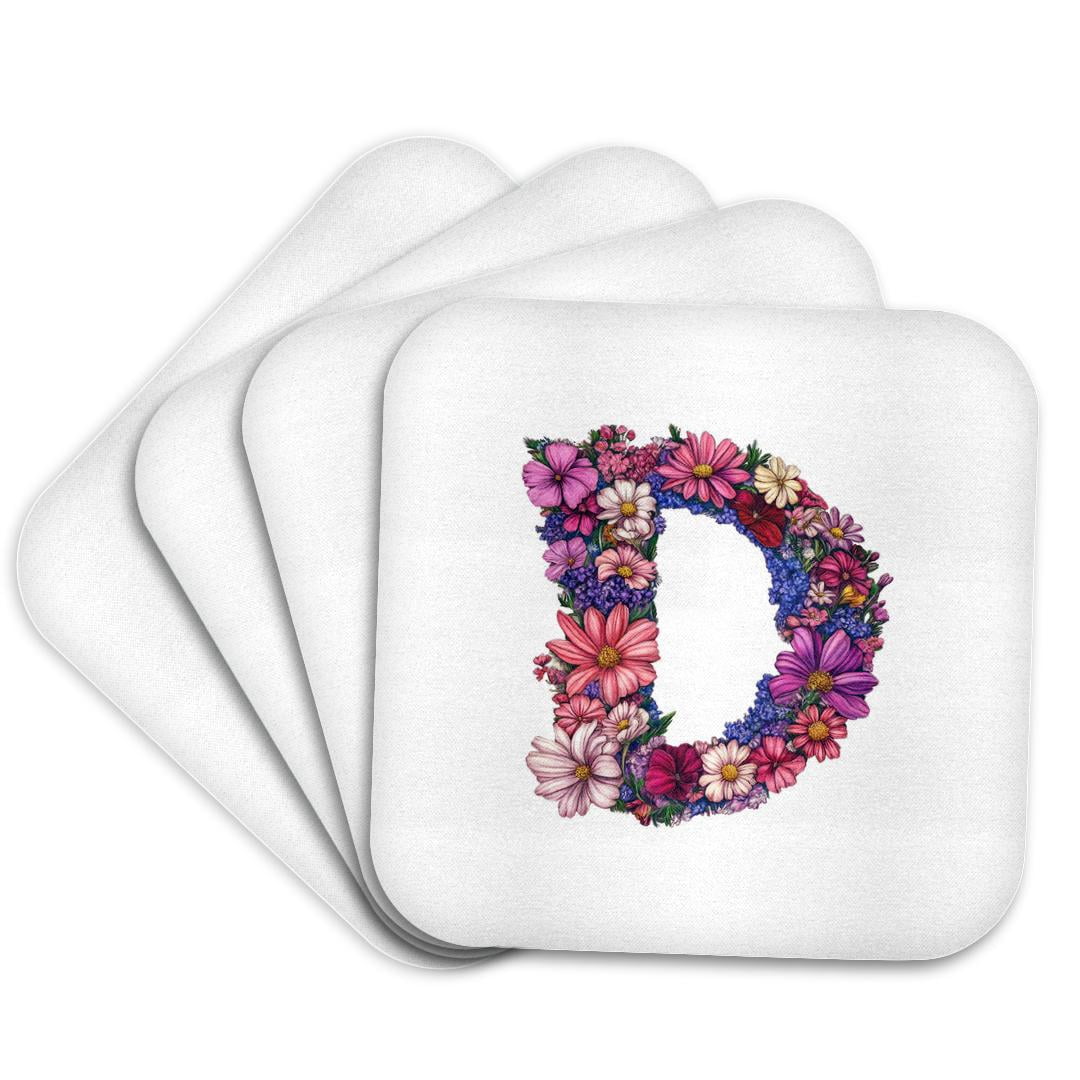 3drose, Charming Letter D. Lovely Colorful Spring Flowers Artsy Gift ...
