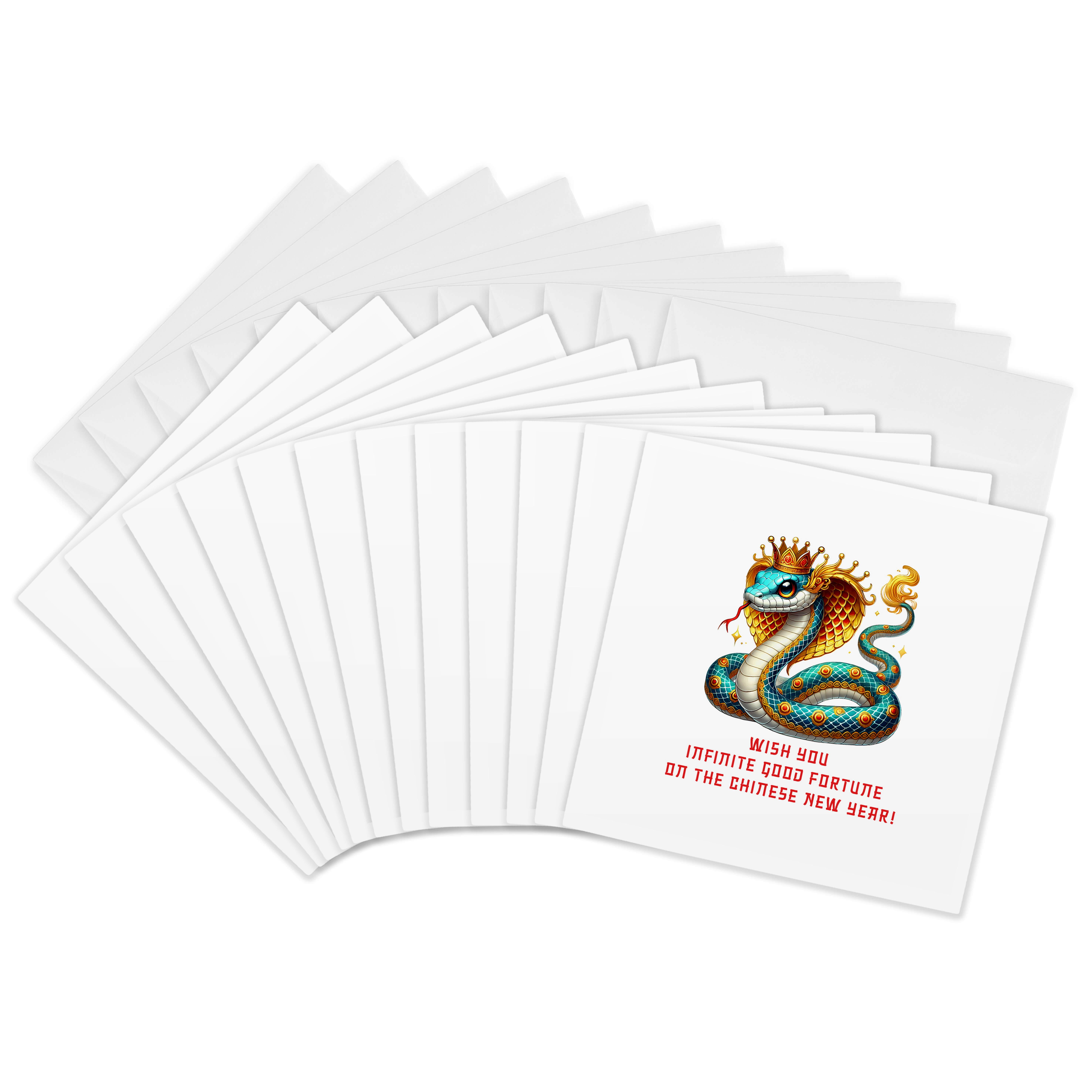 3drose, Charming Snake Queen Wishes Good Fortune on Chinese New Year ...