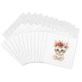 3drose, Charming Tabby Kitten and Flower Wreath. Animals for Kids Art ...
