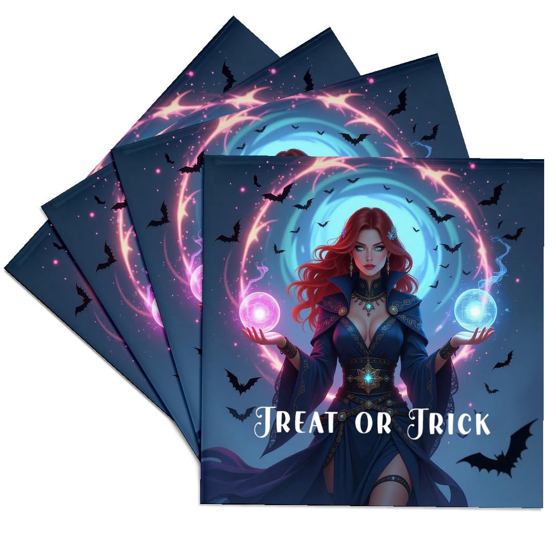 3drose, Charming Witch, Halloween Magic. Treat or Trick Art Gift for ...