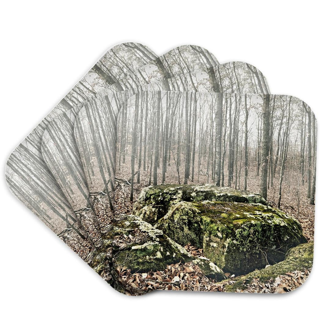 3drose, Checker Board of Boulders in Monte Sano State Park, Set of 4 ...
