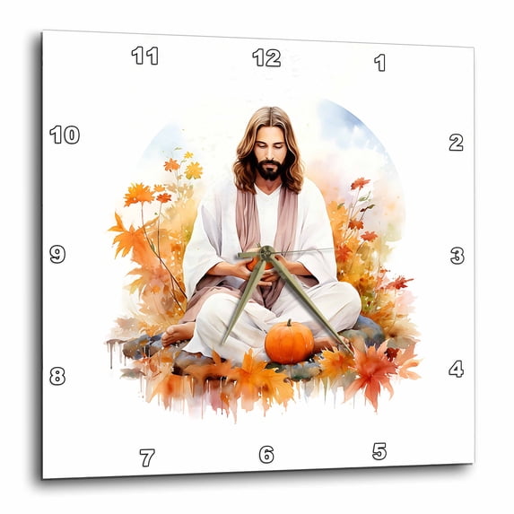 3drose, Christ Sits on a Rug and Holds a Pumpkin. Cool Christian Art ...