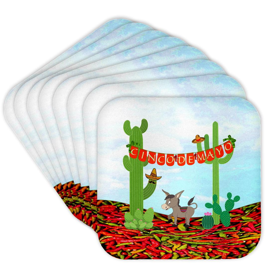 3drose, Cinco De Mayo, Cactus, Sombreros, Cute Donkey, Chili Pepper ...
