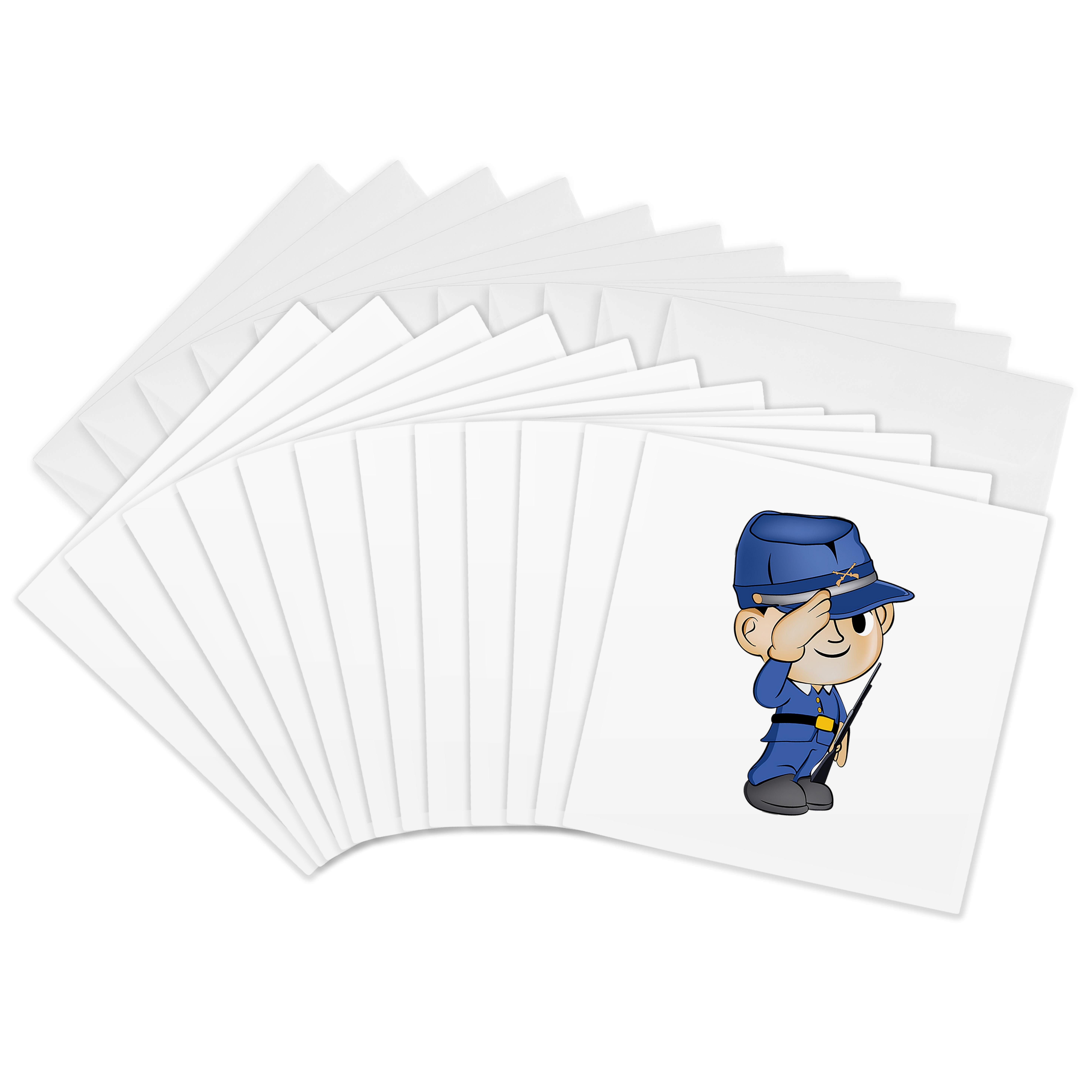 3drose, Civil War Union Yankee Soldier 1863 Cartoon Northern, 12 ...