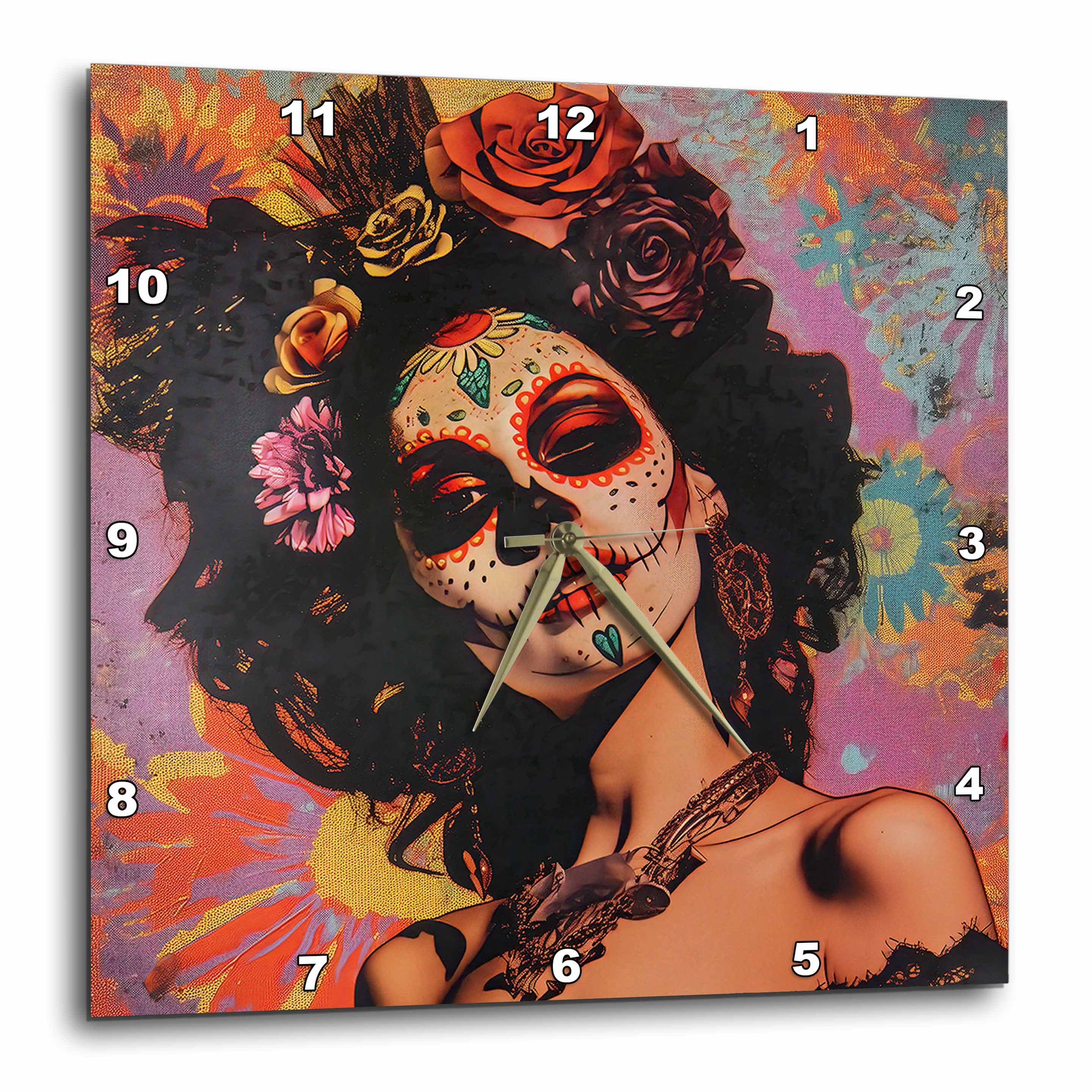 3drose, Close-up of Woman with Makeup and Hat. Ai Generated, 13x13 Wall ...