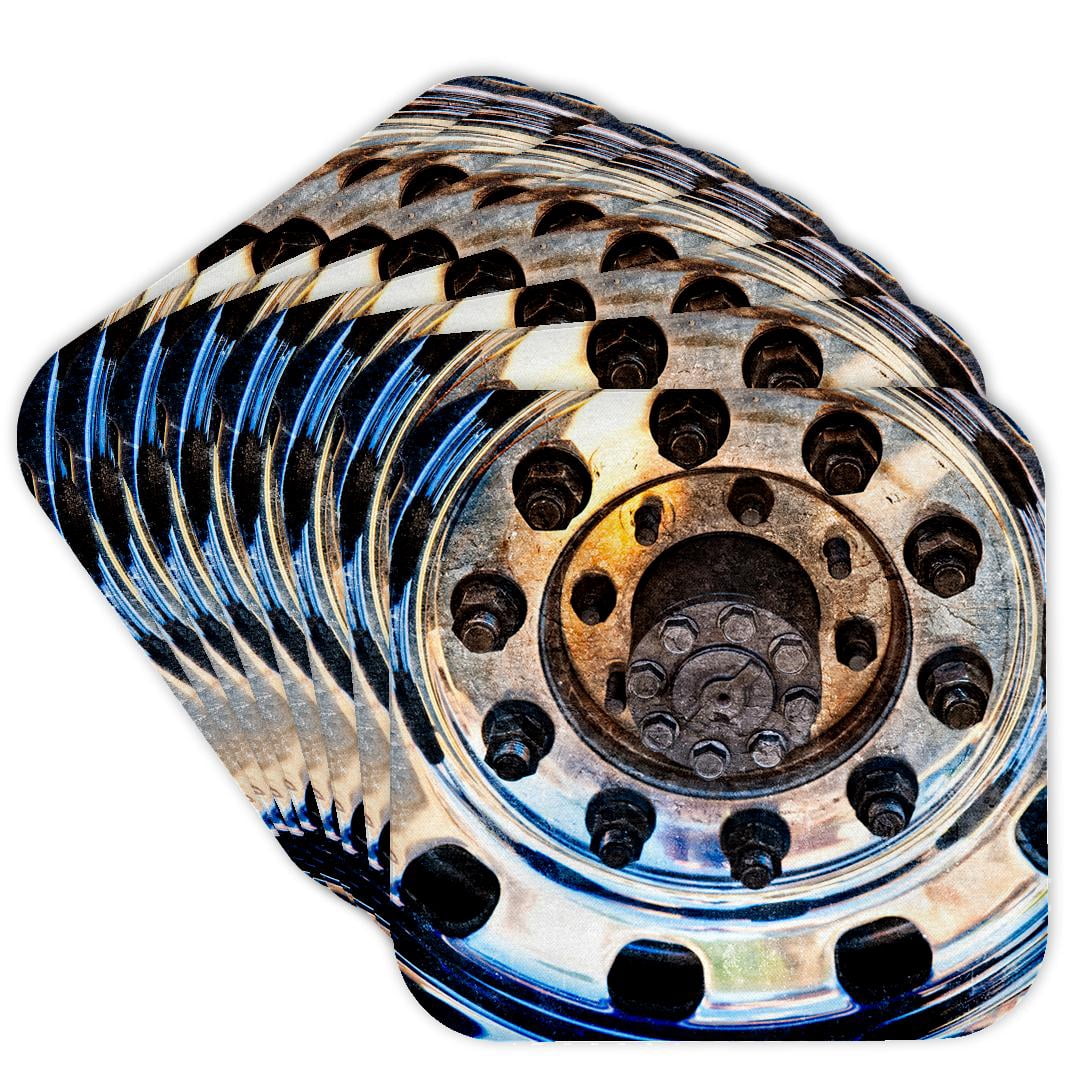 3drose, Closeup View of a Metal Chrome Plated Rim of a Modern Sport Car ...