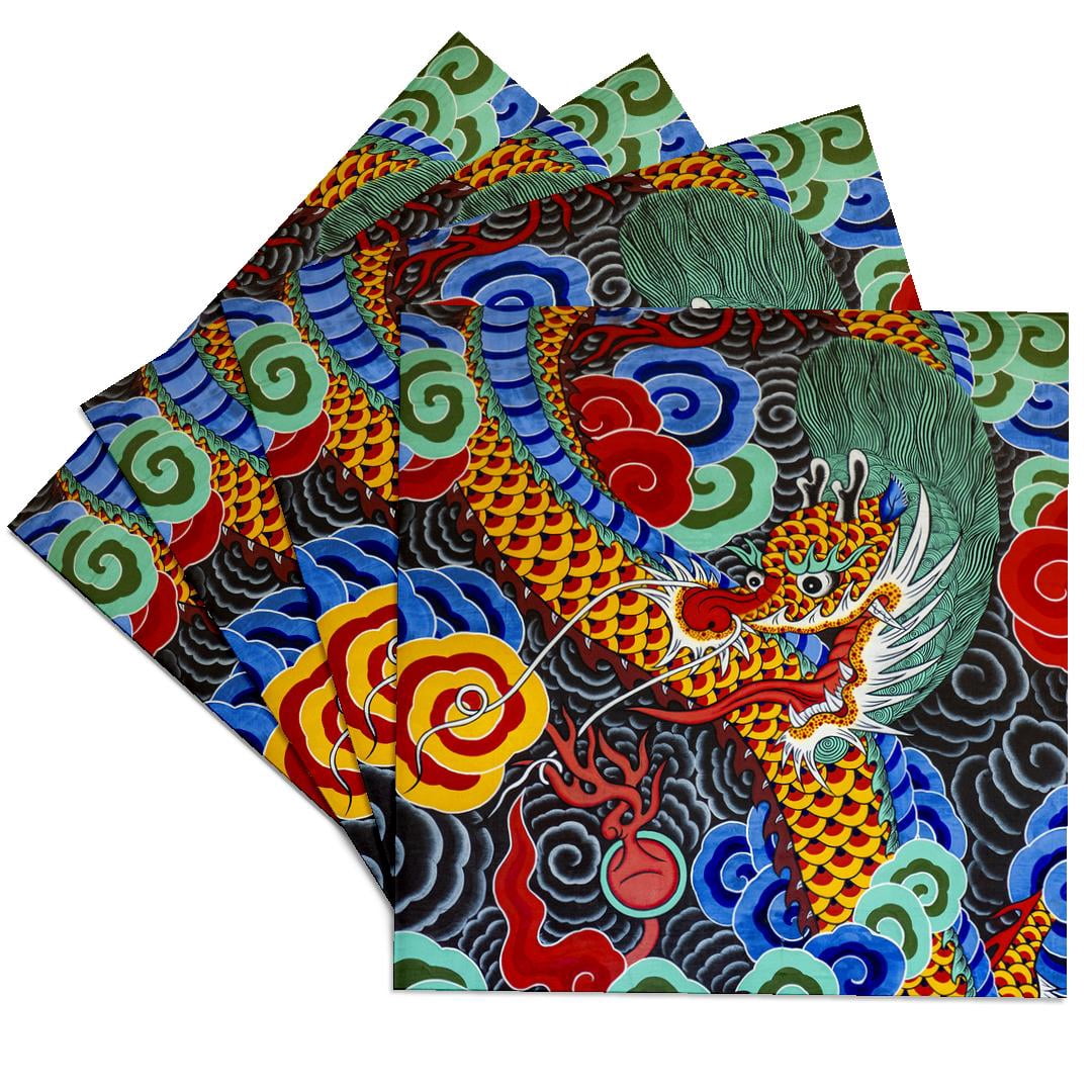 3drose, Closeup of Colorful Korean Buddhist Drum, Hiroshima, Japan, Set ...