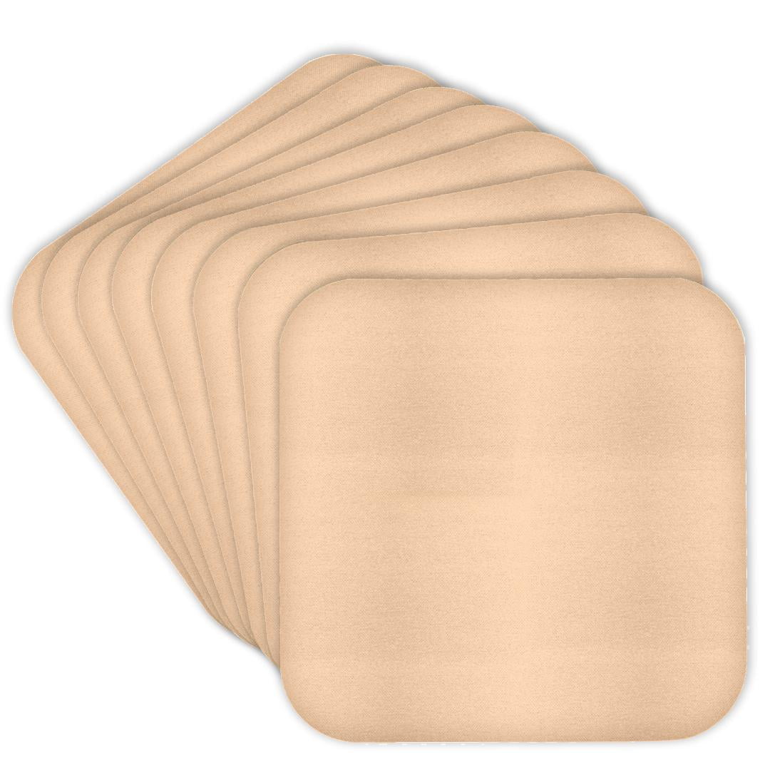 3drose, Color Peach Puff, Set of 8 Coasters - Soft - Walmart.com