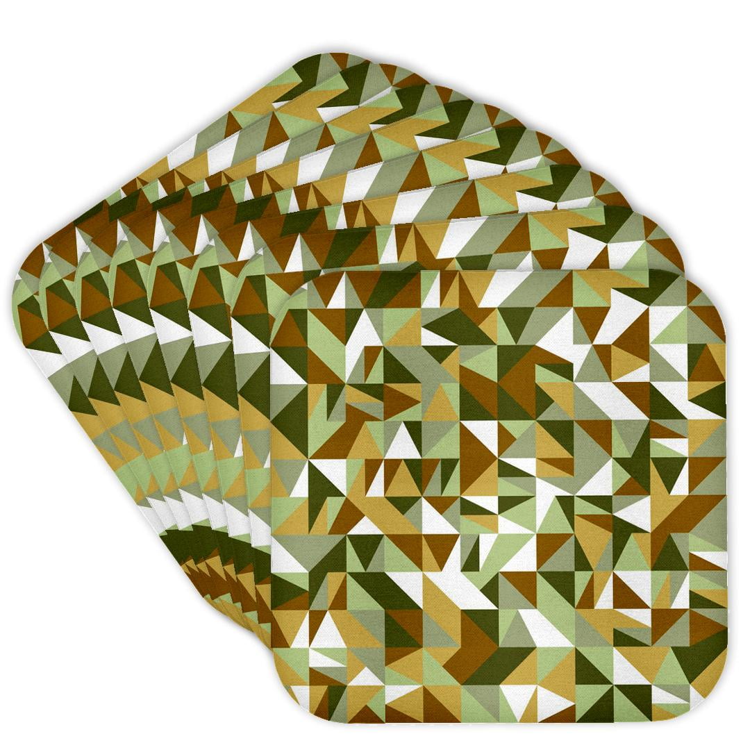 3drose, Colorful Abstract Random Triangular Mosaic Pattern Background ...