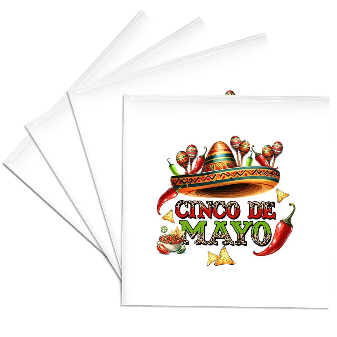 3drose, Colorful Sombrero, Peppers, Tacos, Maracas. Cinco De Mayo Cool ...