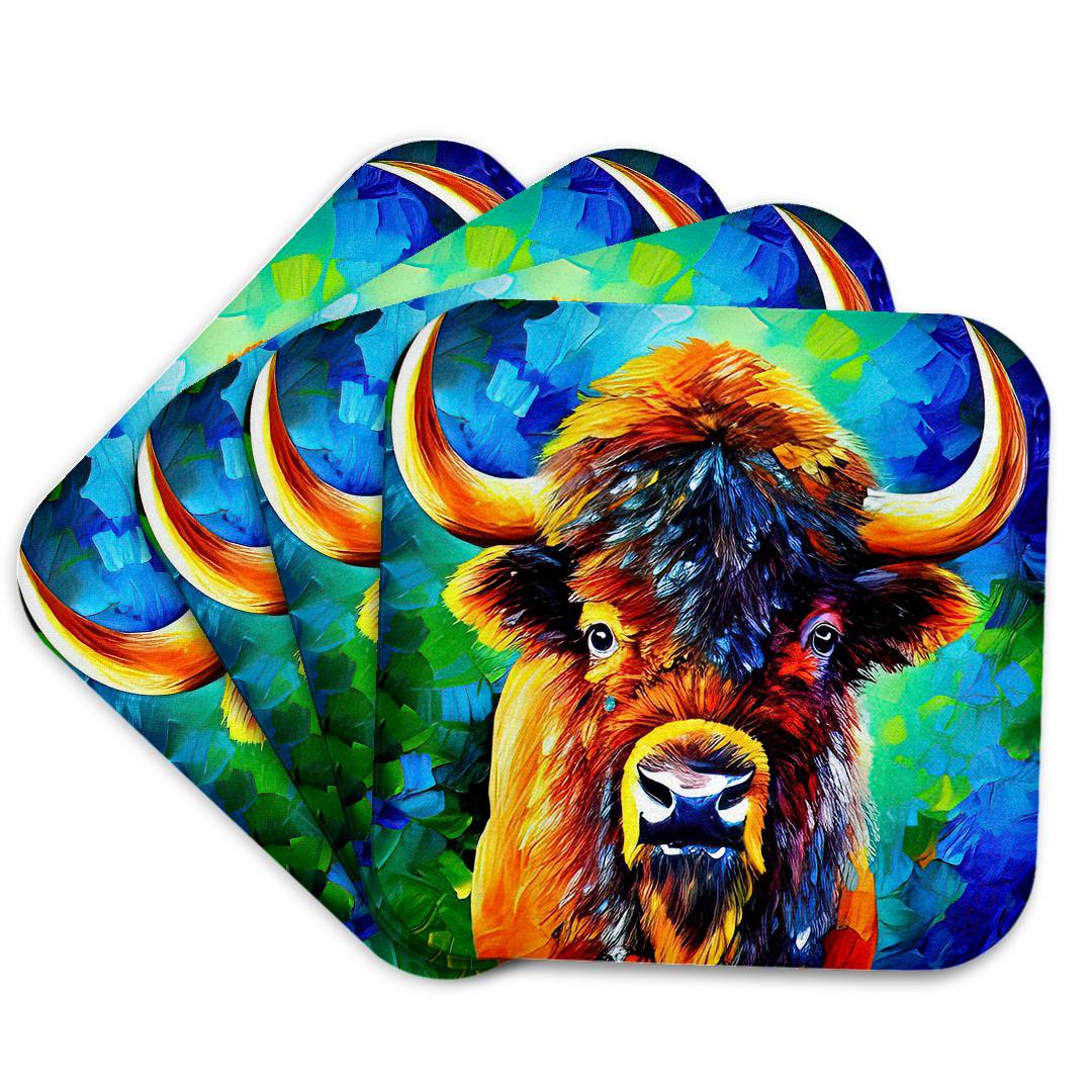 3drose, Cool Digital Painting of an American Bison. Nice Family ...