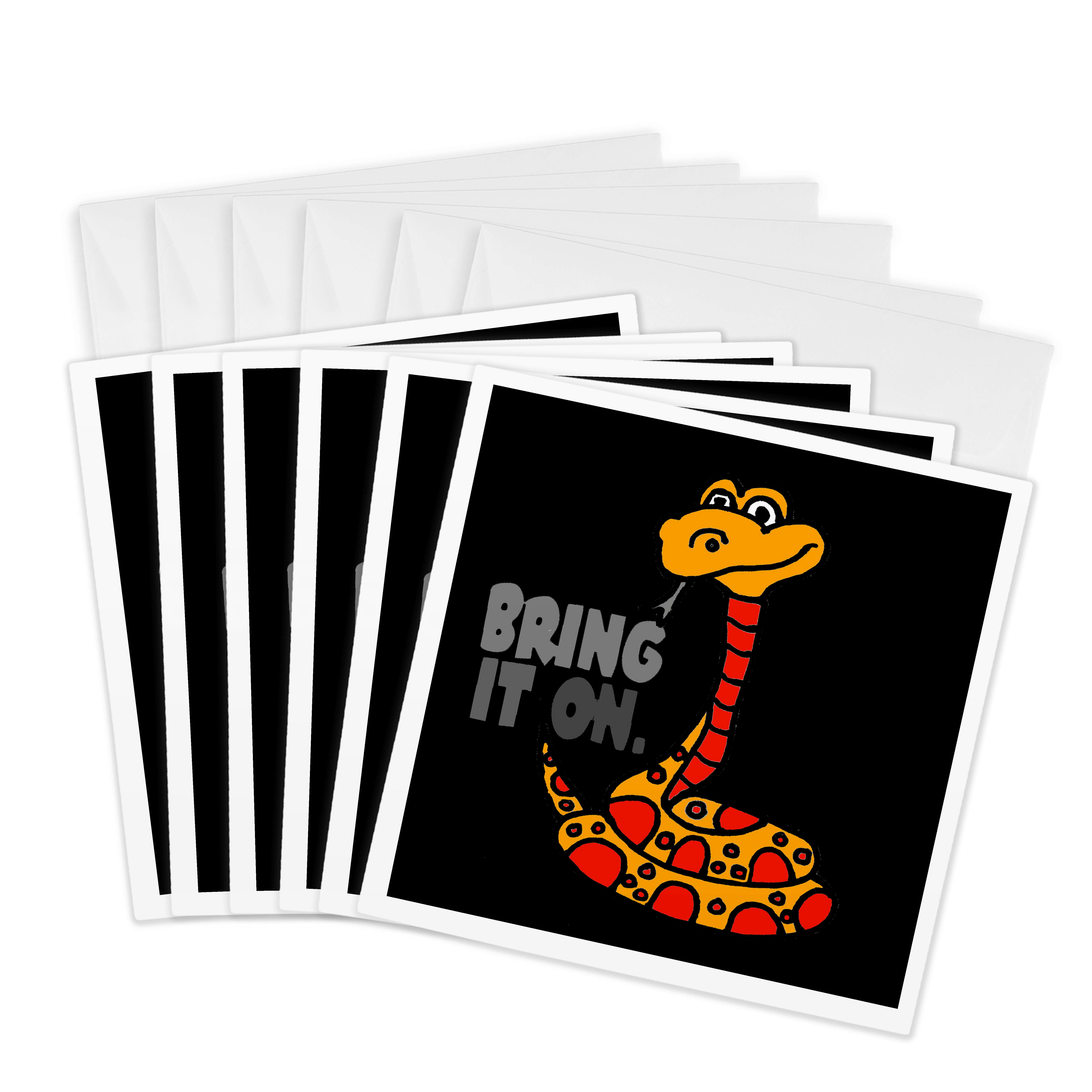 3drose, Cool Funny Bring It on Python Snake Talking to Python Hunters ...