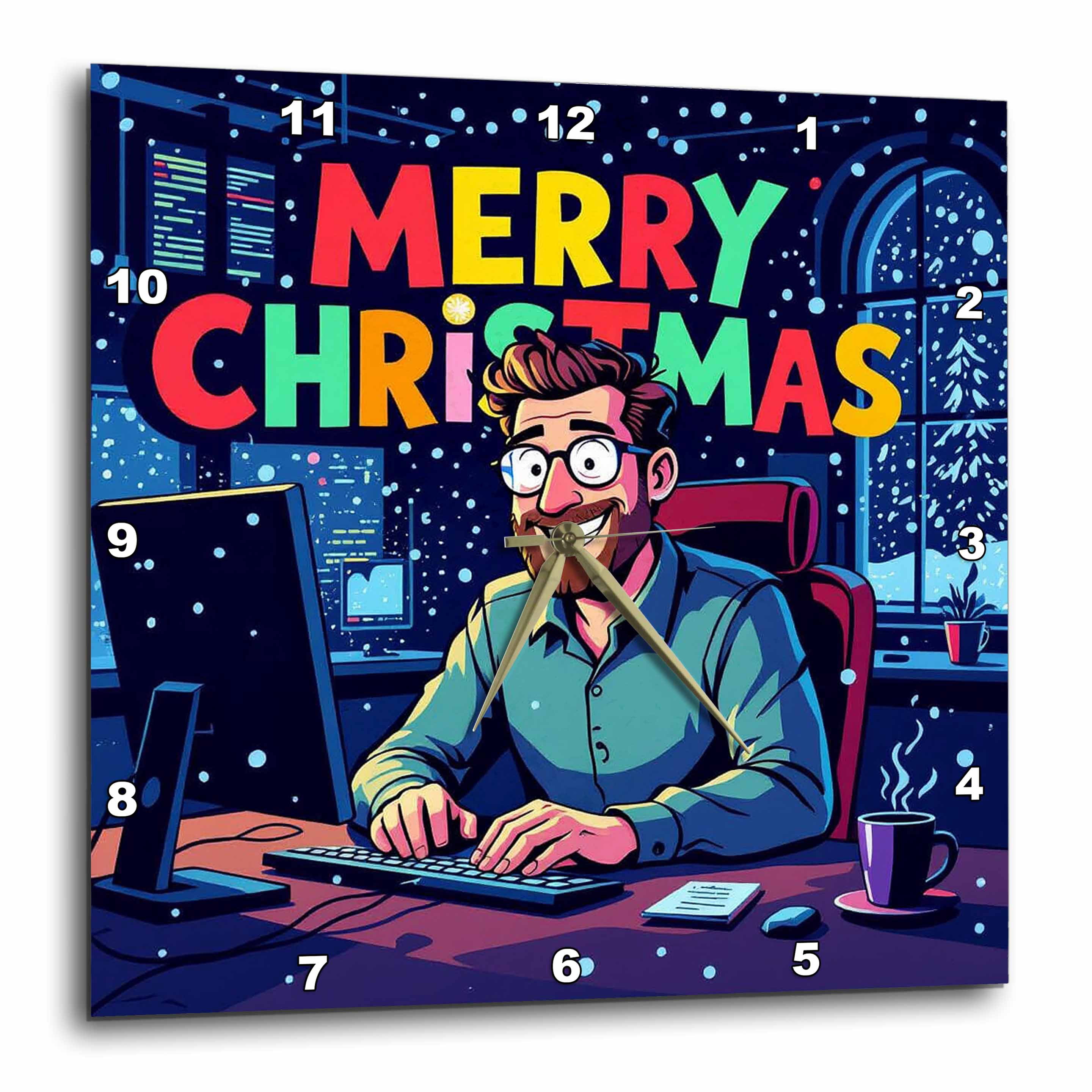 3drose, Cool Man Information Security Expert. Merry Christmas. Greeting ...