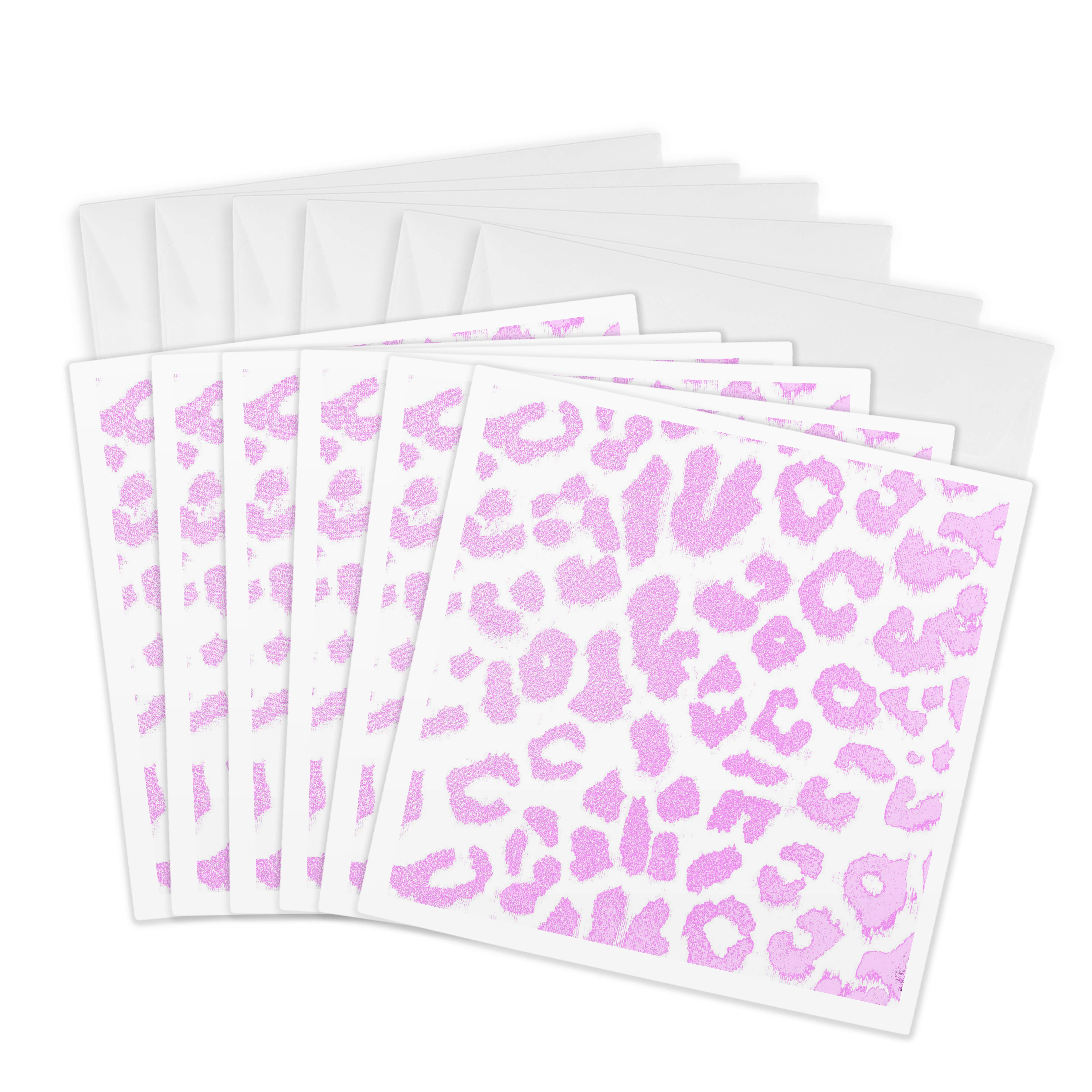 3drose, Cotton Candy Pink Leopard Print Animal Prints Fashion, 6 ...