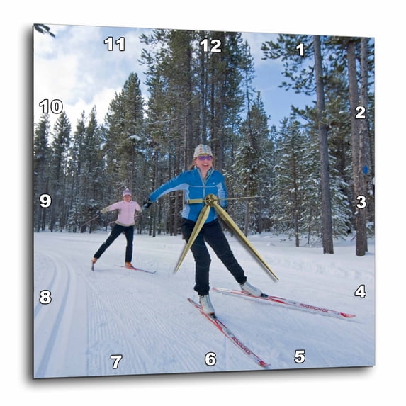 3drose, Cross Country Skiing, West Yellowstone, Montana - Us27 Cha1900 ...