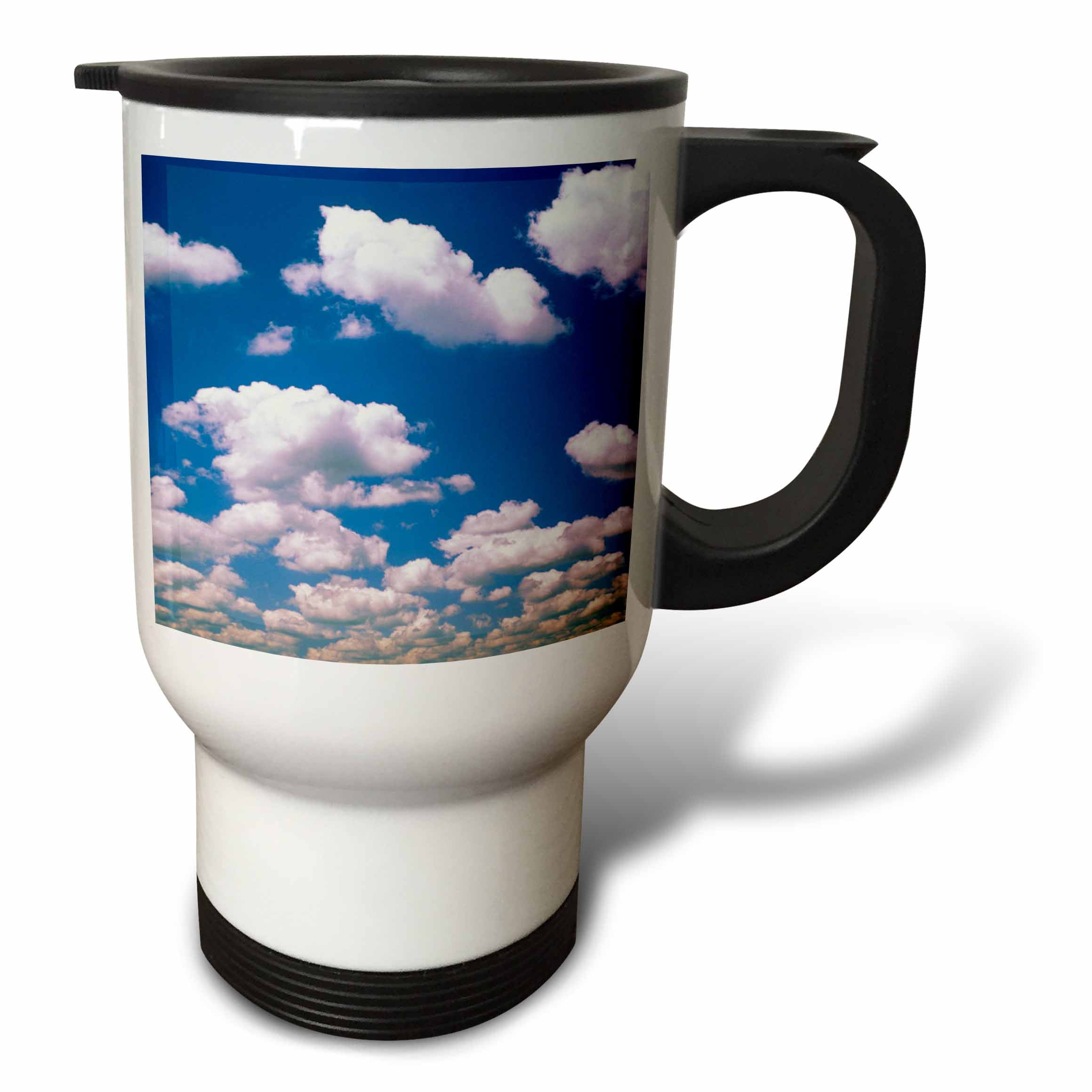 3drose, Cumulus Cloud Pattern - Na05 Aje0012 - Adam Jones, 14oz ...