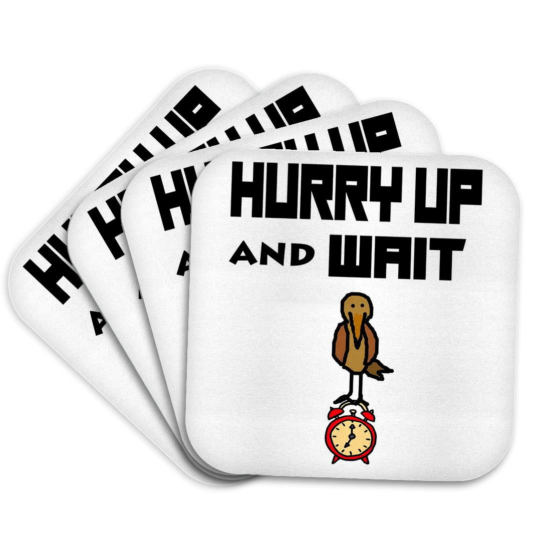 3drose, Cute Funny Hurry up and Wait Early Bird on Alarm Clock Cartoon ...