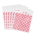 3drose, Cute Image of Watercolor Pink and White Daisy Pattern, 6 ...