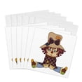 3drose, Cute Little Rag Doll with a Bow, 6 Greeting Cards with ...